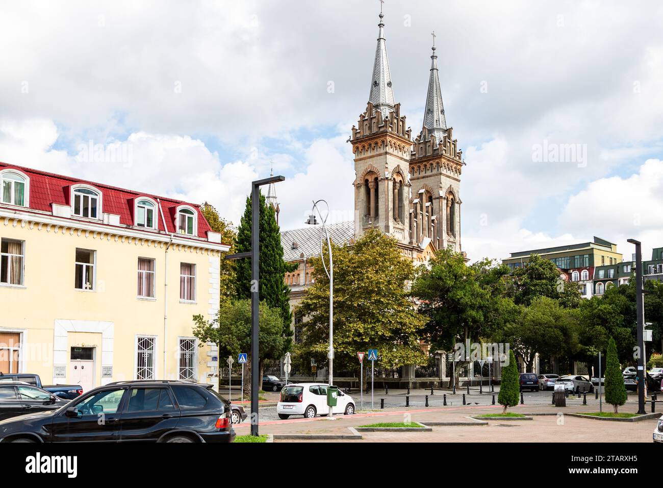 Batumi, Georgia - September 17, 2023: Batumi Cathedral of the Mother of ...