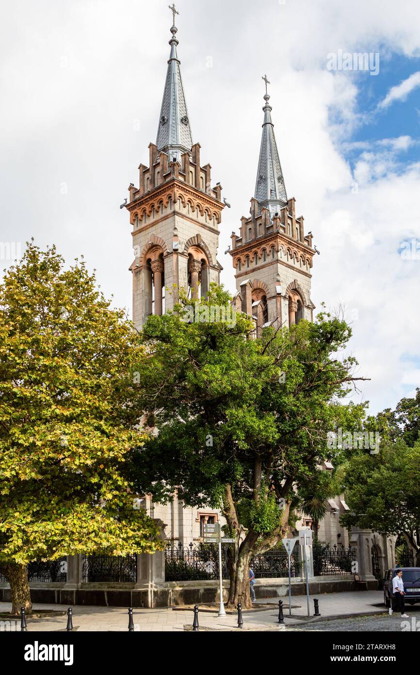 Batumi, Georgia - September 17, 2023: towers of Batumi Cathedral of the ...