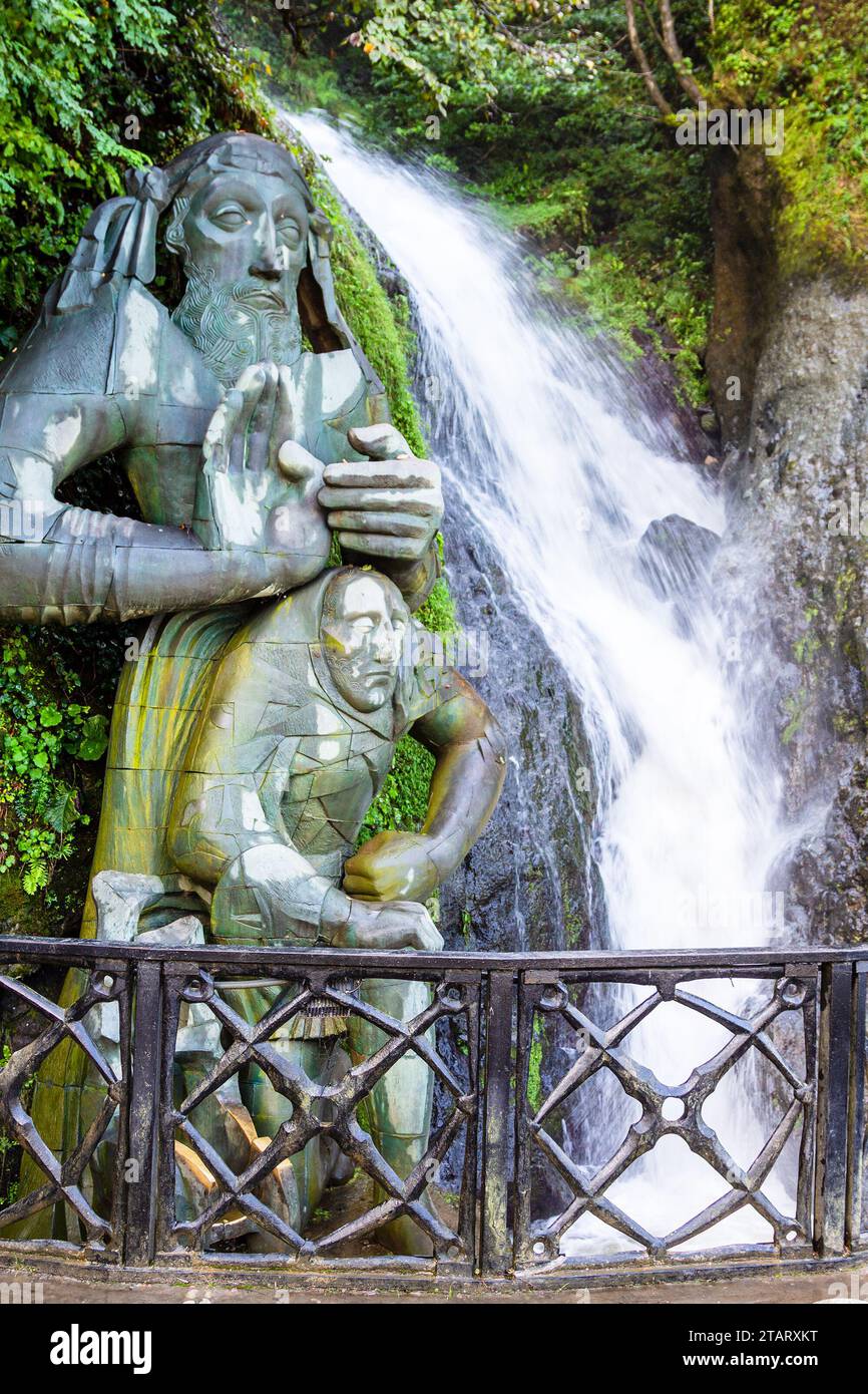 Sarpi, Georgia - September 18, 2023: view of St. Andrew the First ...