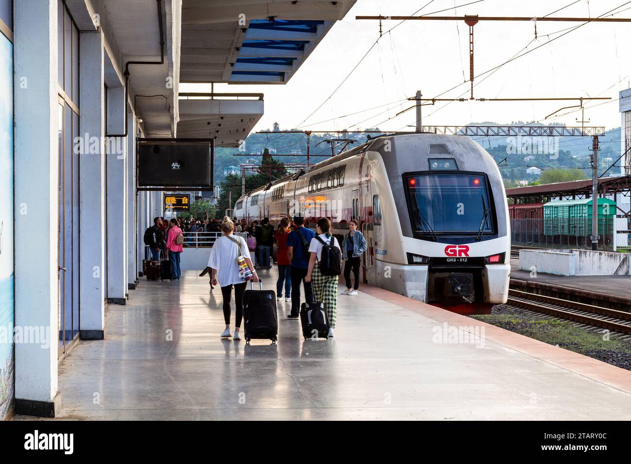 Tbilisi train hi-res stock photography and images - Alamy