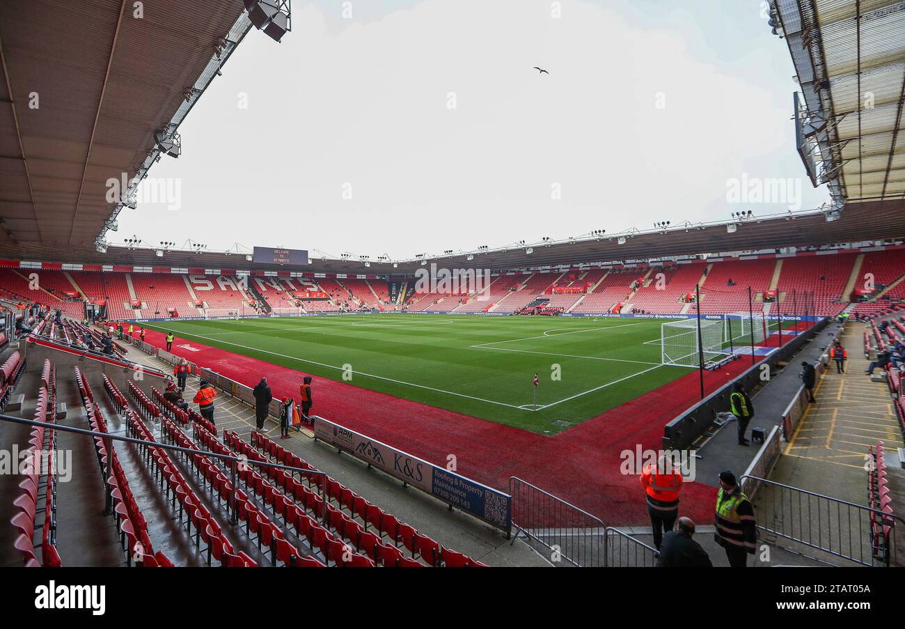 St mary's stadium view hi-res stock photography and images - Alamy