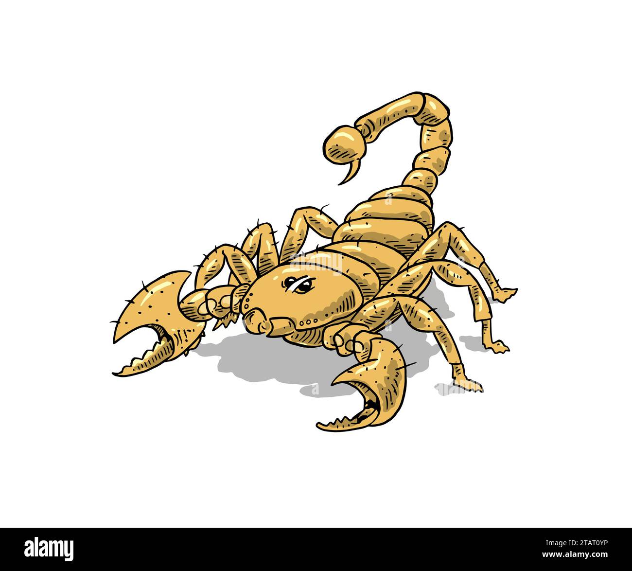 Scorpion Cartoon Drawing