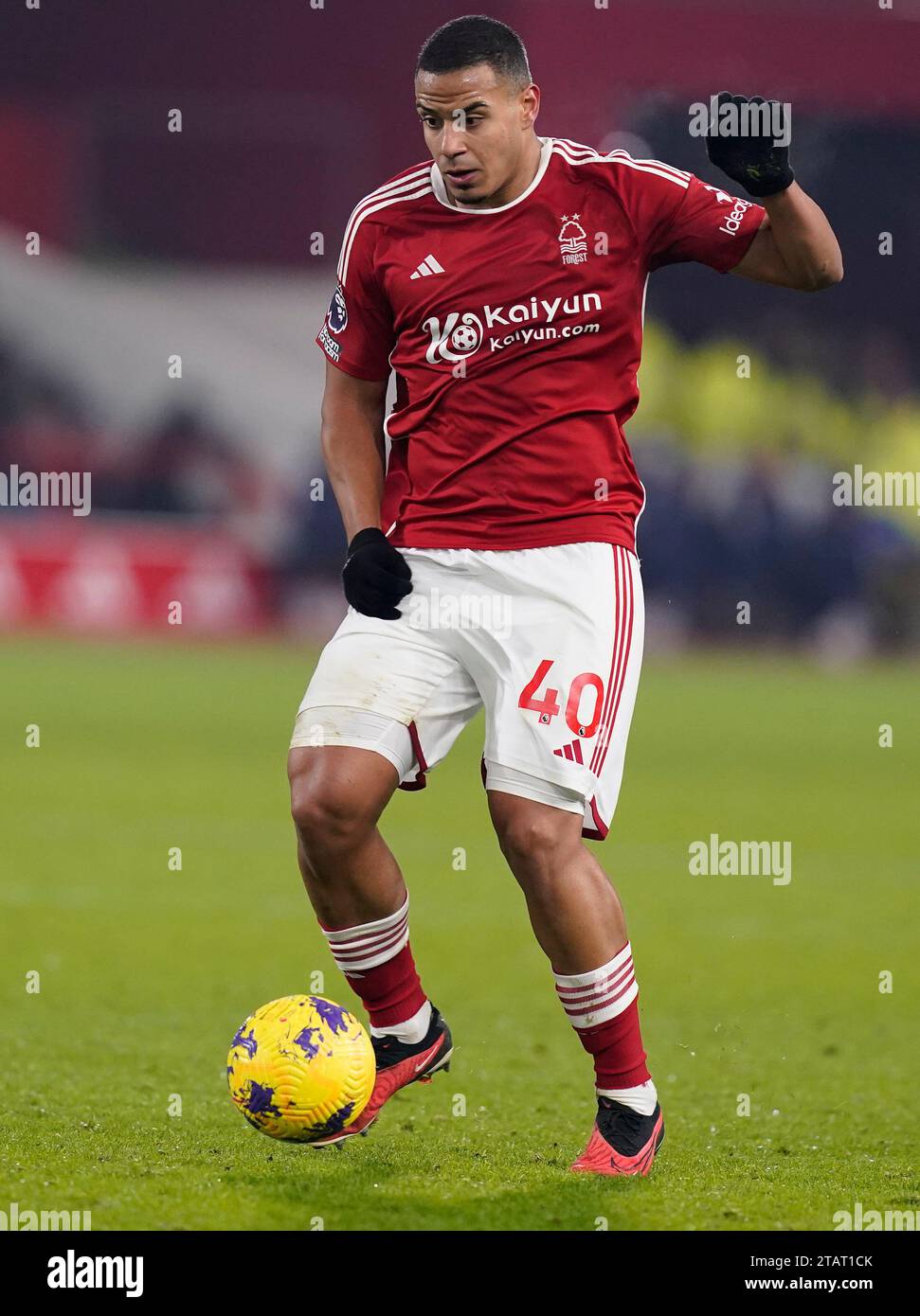 Nottingham, UK. 2nd Dec, 2023. Murillo of Nottingham Forest during the Premier League match at ...