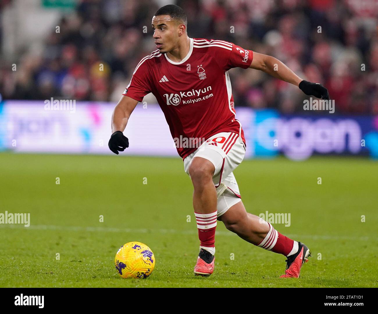 Nottingham, UK. 2nd Dec, 2023. Murillo of Nottingham Forest during the Premier League match at ...
