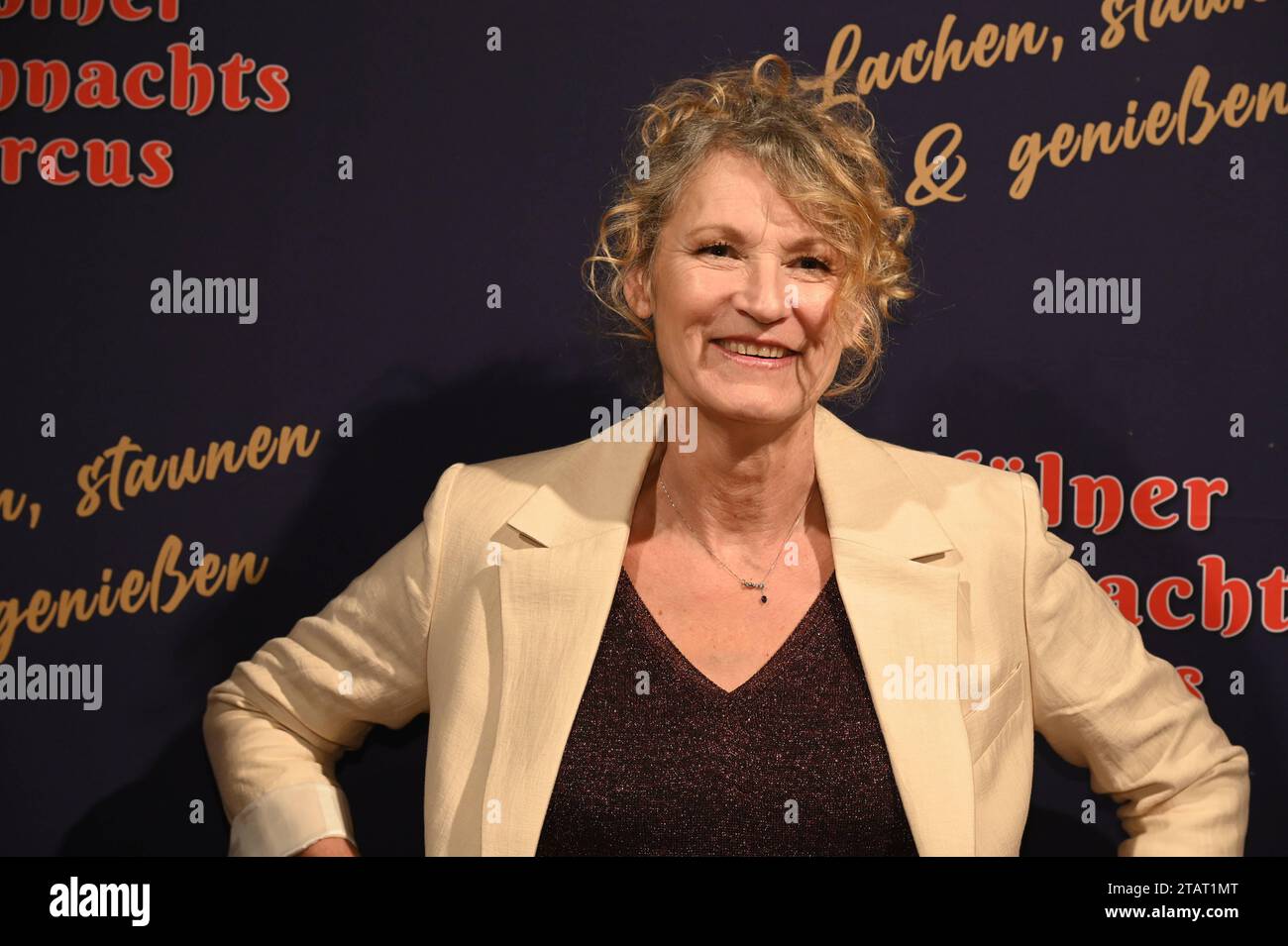 Sportlerin Heike Meier Henkel kommt zur Premiere des 8. Kölner ...