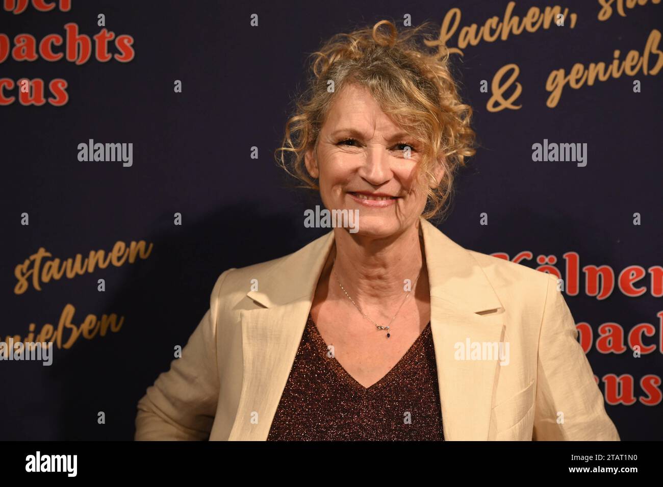 Sportlerin Heike Meier Henkel kommt zur Premiere des 8. Kölner ...