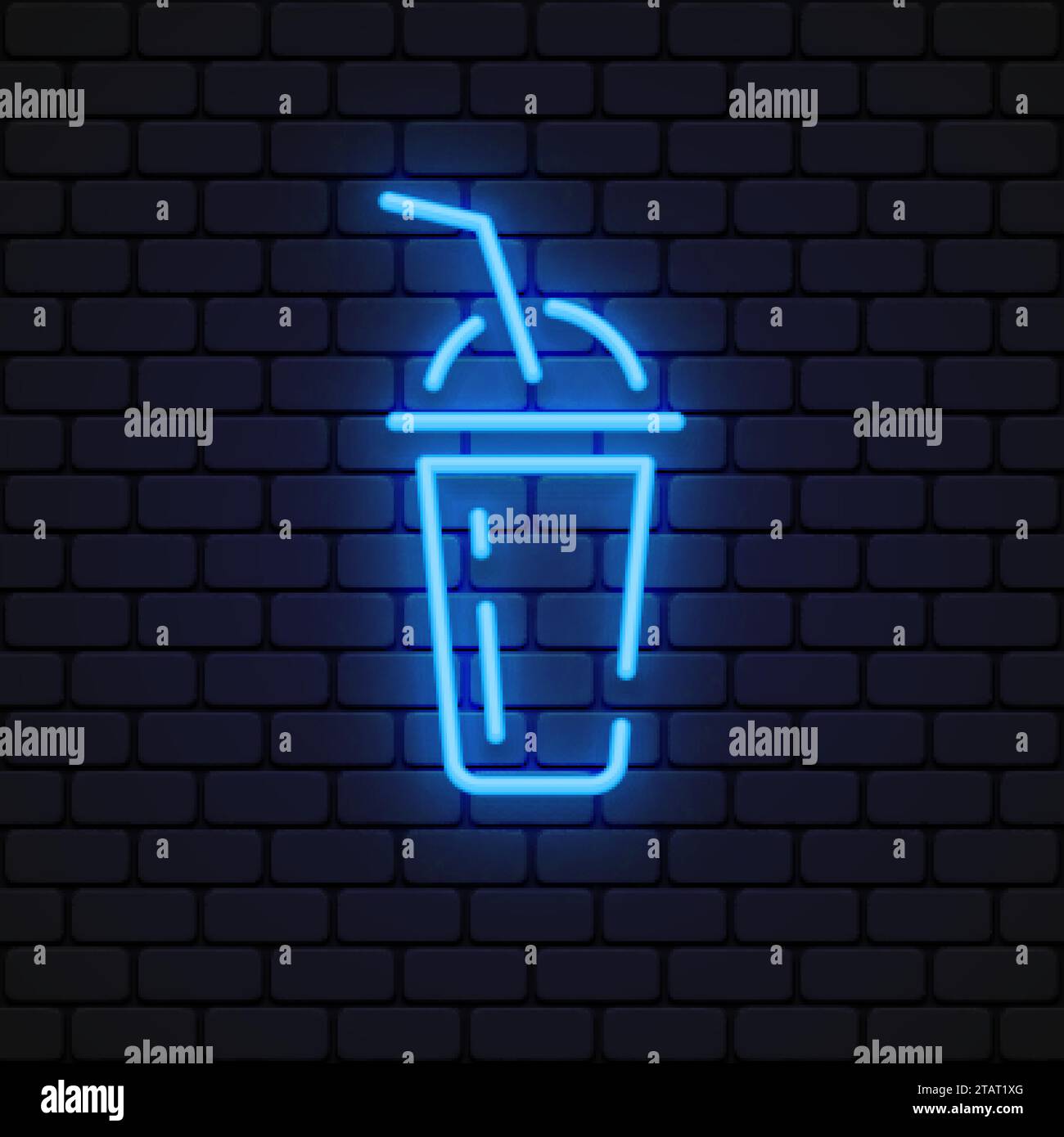 Drink neon icon, great design for any purposes Stock Vector Image & Art ...