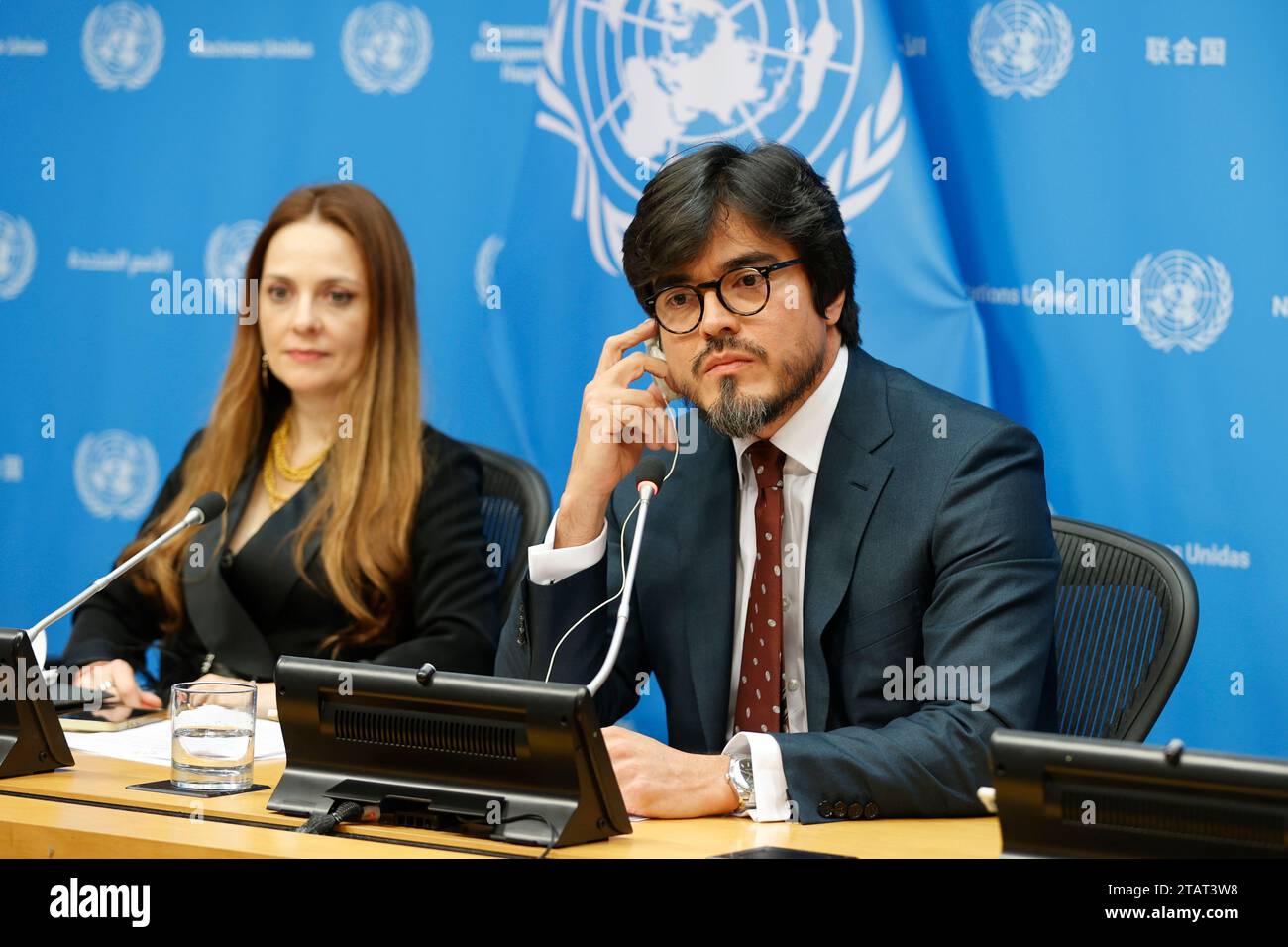 United Nations, New York, USA, December 01, 2023 - Jose de la Gasca ...