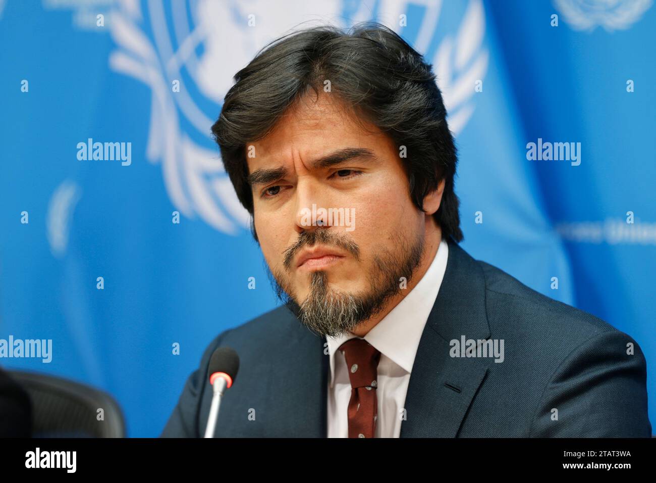 United Nations, New York, USA, December 01, 2023 - Jose de la Gasca ...