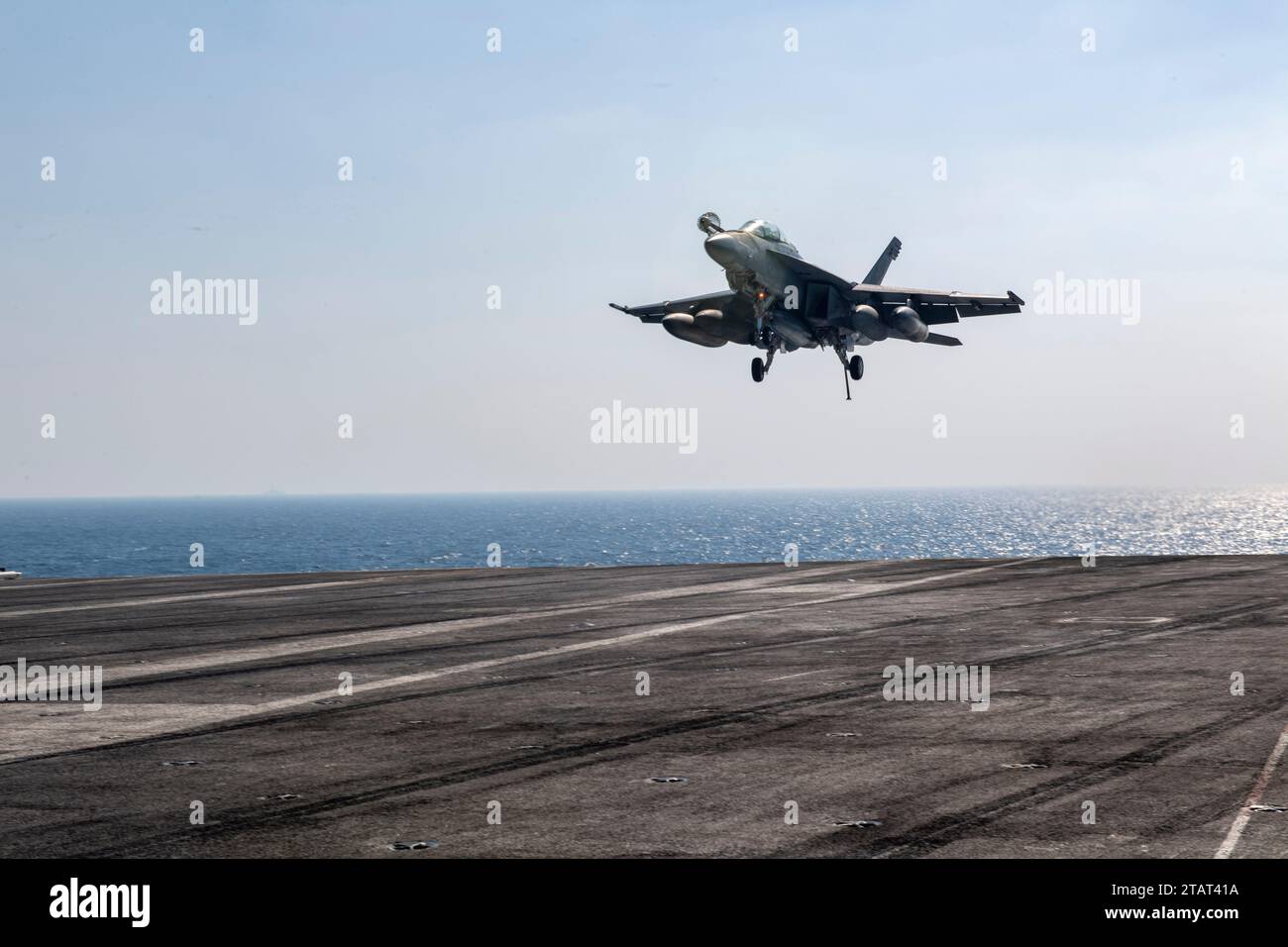 231201-N-JC256-1238 ARABIAN GULF (Dec. 01, 2023) An F/A-18F Super ...