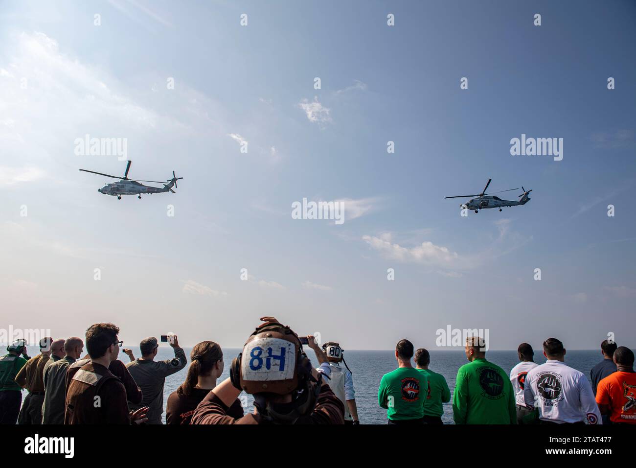 Members of the “Swamp Foxes” of Helicopter Maritime Strike Squadron ...
