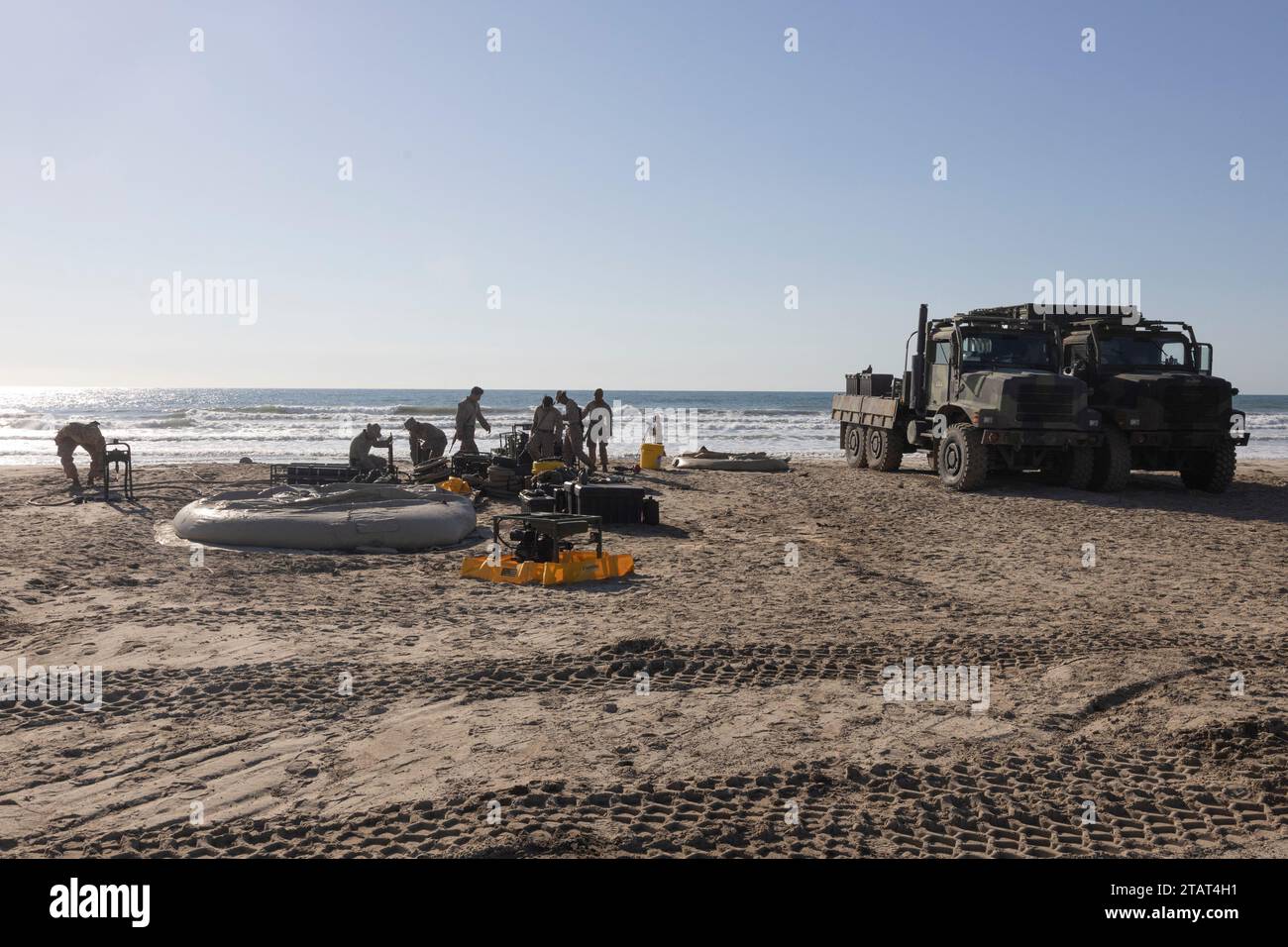 U.S. Marines with Combat Logistics Battalion 5, Combat Logistics ...