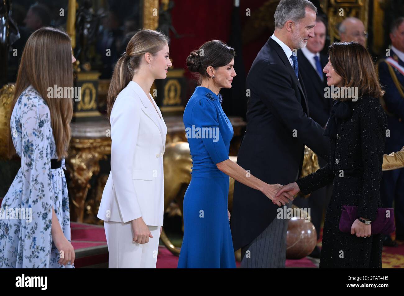 Crown Princess Leonor of Spain for the ceremony of Crown Princess ...