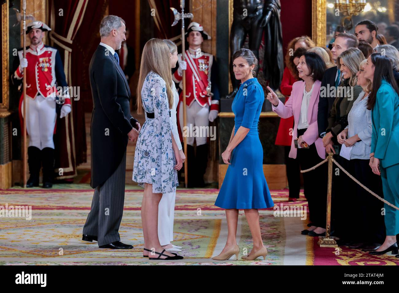Crown Princess Leonor of Spain for the ceremony of Crown Princess ...
