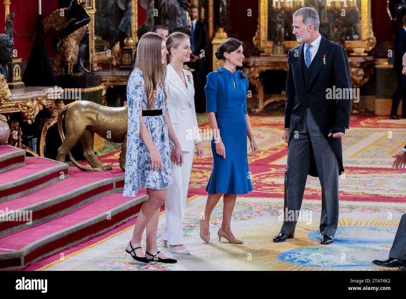 Crown Princess Leonor of Spain for the ceremony of Crown Princess ...