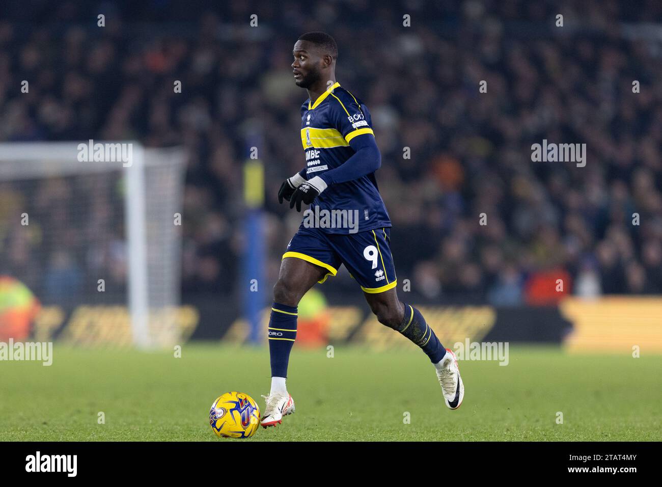 Emmanuel Latte Lath of Middlesbrough in possession during the Sky Bet ...