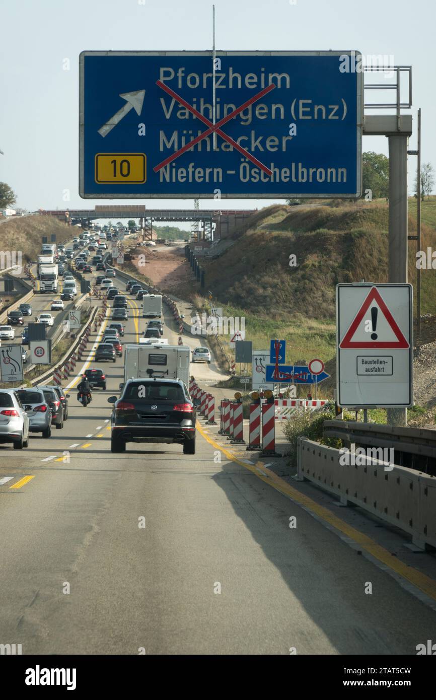 Autobahn a8 hi-res stock photography and images - Alamy