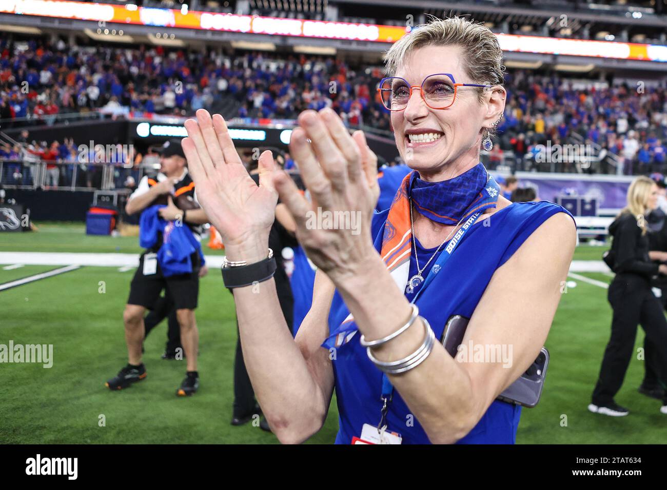 December 02, 2023: President of Boise State University Dr. Marlene ...