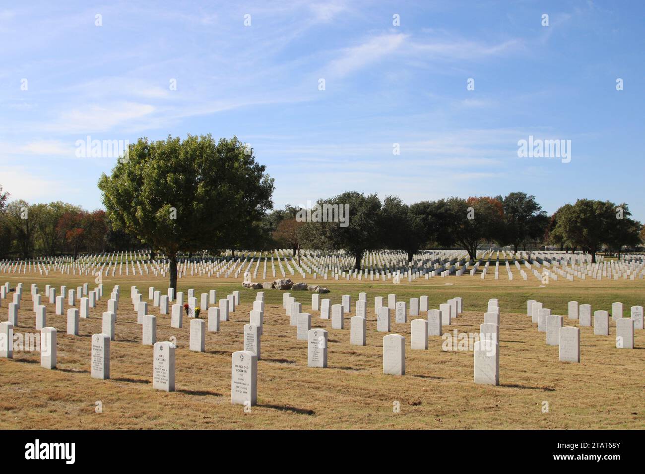 Fort sam houston national cemetery hi-res stock photography and images ...