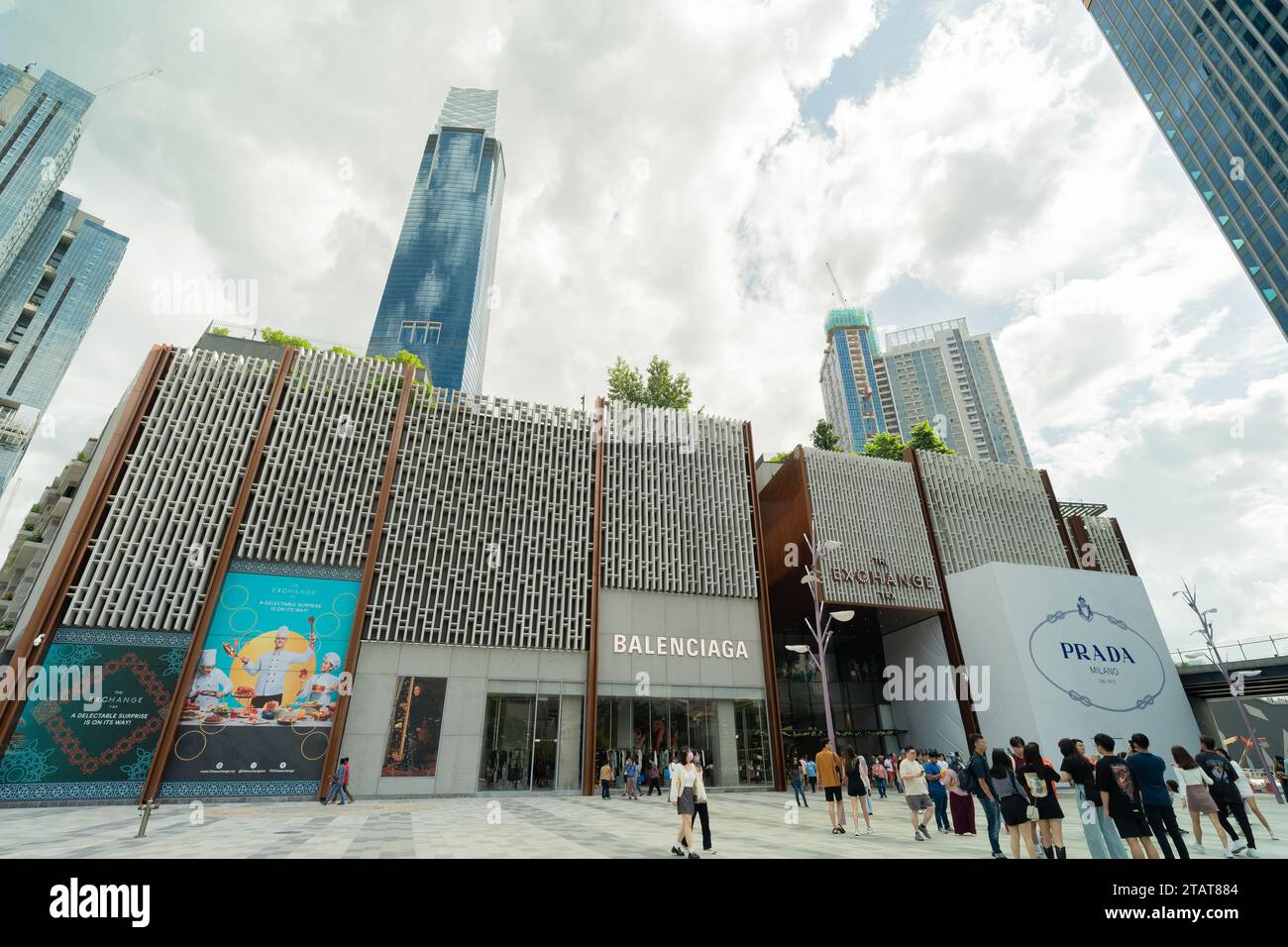 KL, Malaysia-Dec 2,2023 : View of The Exchange TRX mall.It is a ...