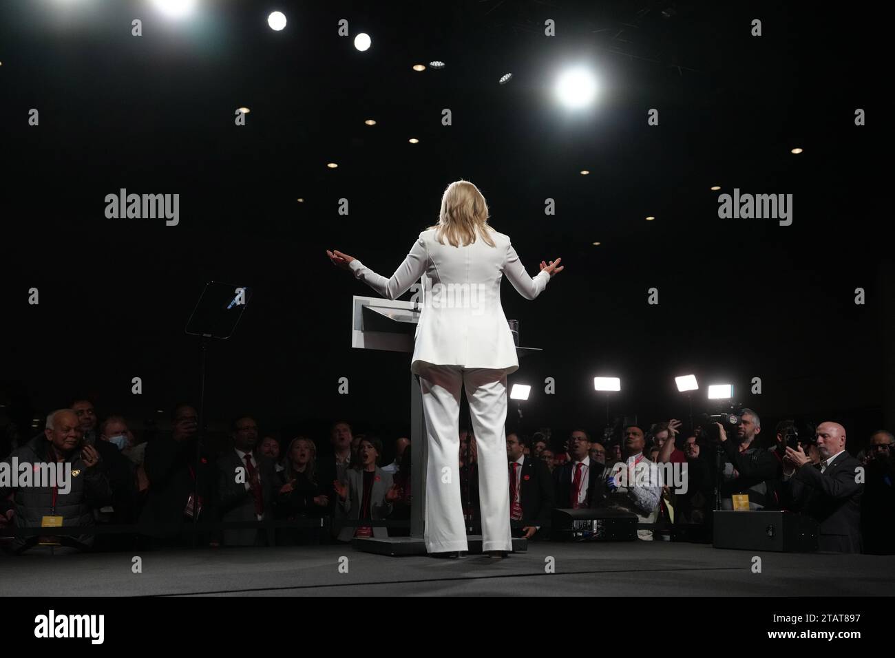 Toronto, Can. 02nd Dec, 2023. Incoming Ontario Liberal Party Leader ...