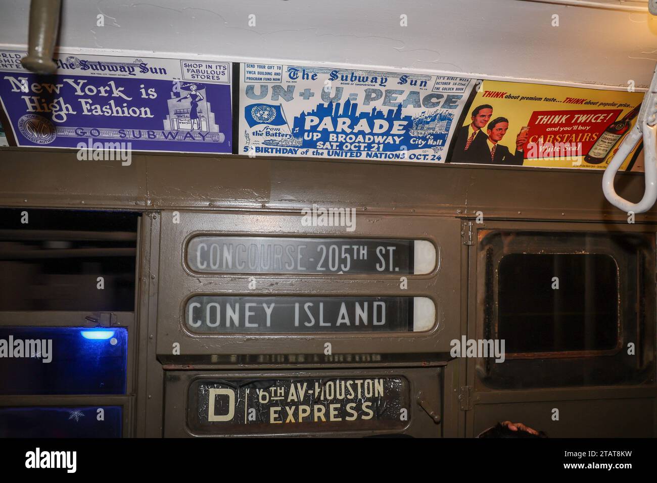 Vintage nyc subway rides hi-res stock photography and images - Alamy