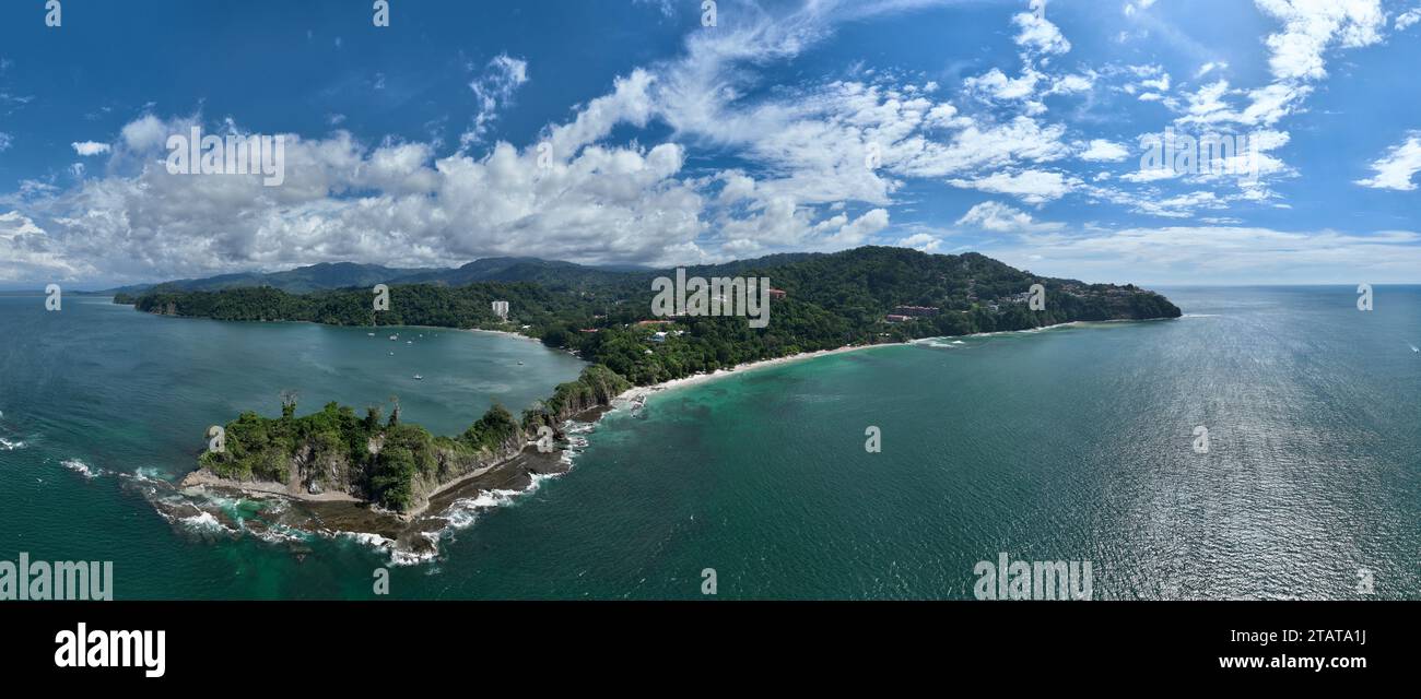 Punta Leona, Costa Rica White Sand and Paradise Beach Stock Photo - Alamy