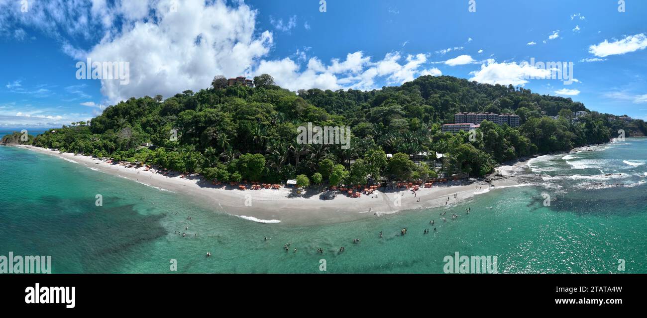 Punta Leona, Costa Rica White Sand and Paradise Beach Stock Photo - Alamy