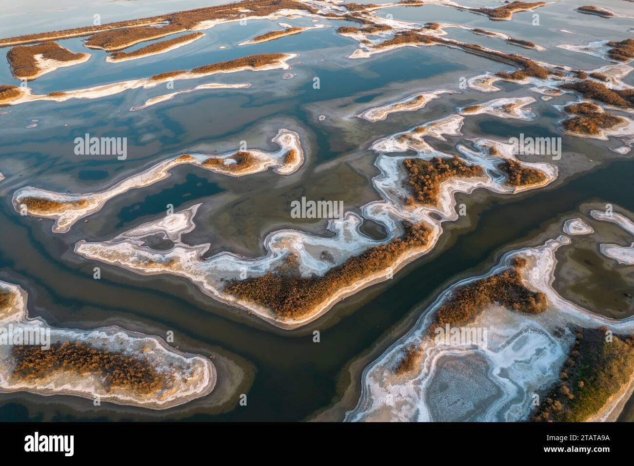 YUNCHENG, CHINA - DECEMBER 2, 2023 - An aerial photo shows the ...