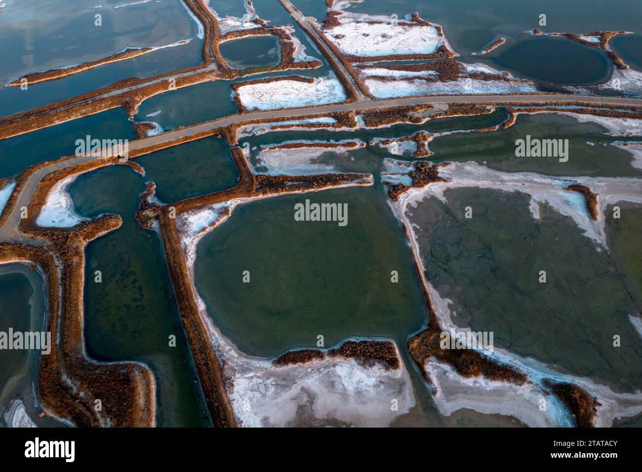 YUNCHENG, CHINA - DECEMBER 2, 2023 - An aerial photo shows the ...
