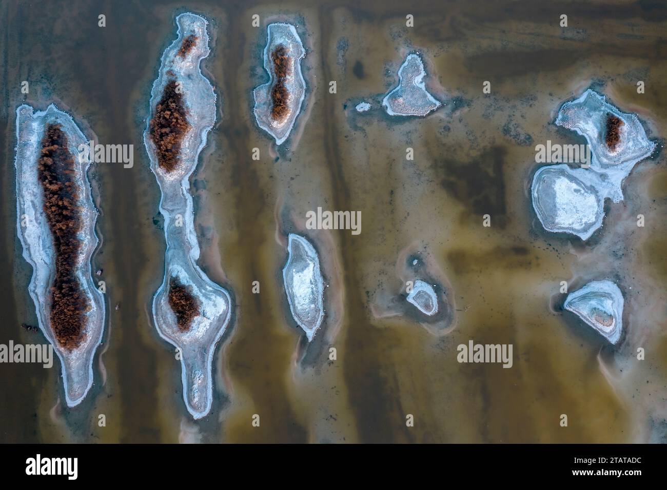 YUNCHENG, CHINA - DECEMBER 2, 2023 - An aerial photo shows the ...