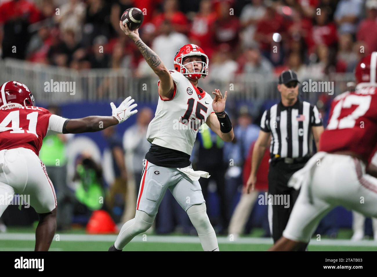 Carson beck georgia hi-res stock photography and images - Alamy