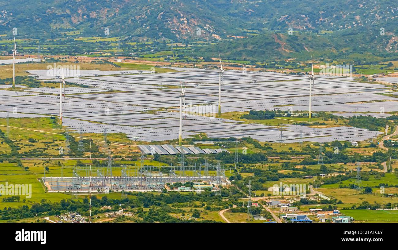 Solar energy generation vietnam hi-res stock photography and images - Alamy