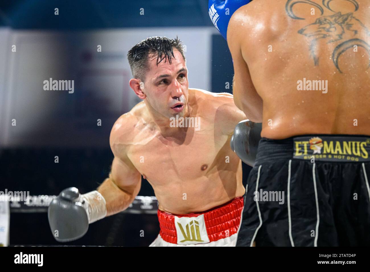 Ludwigsburg, Germany. 03rd Dec, 2023. Boxing: Light heavyweight, Felix ...