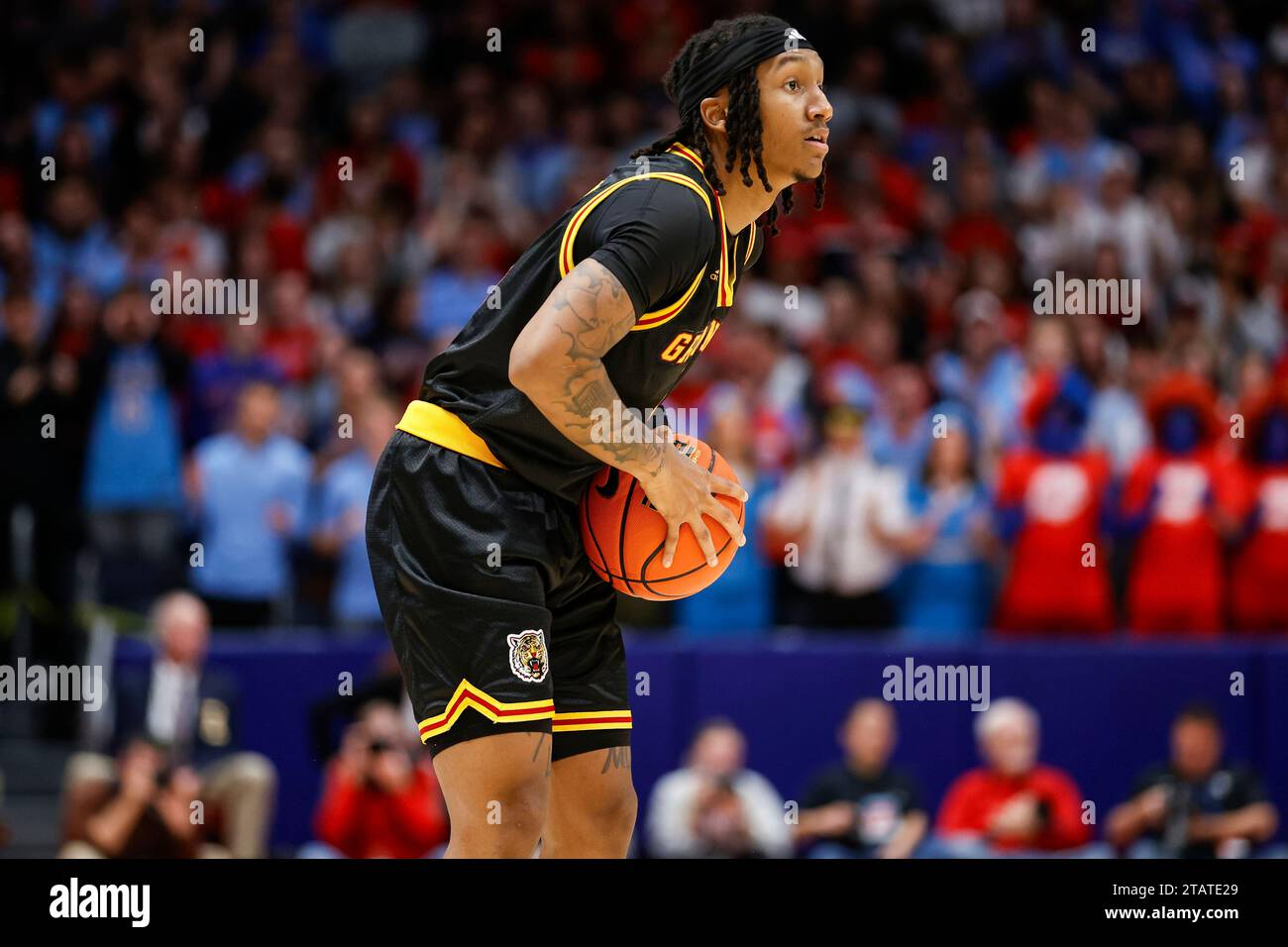 Dayton, USA. 02nd Dec, 2023. Mikale Stevenson (3) is seen during NCAA ...