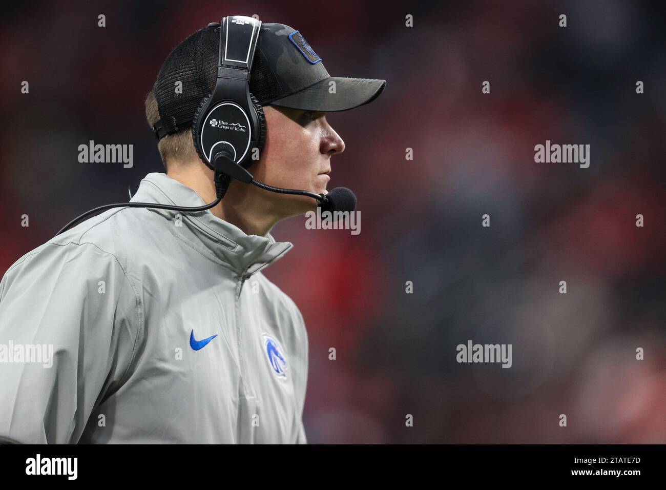 Las Vegas, NV, USA. 02nd Dec, 2023. Boise State Broncos head coach ...