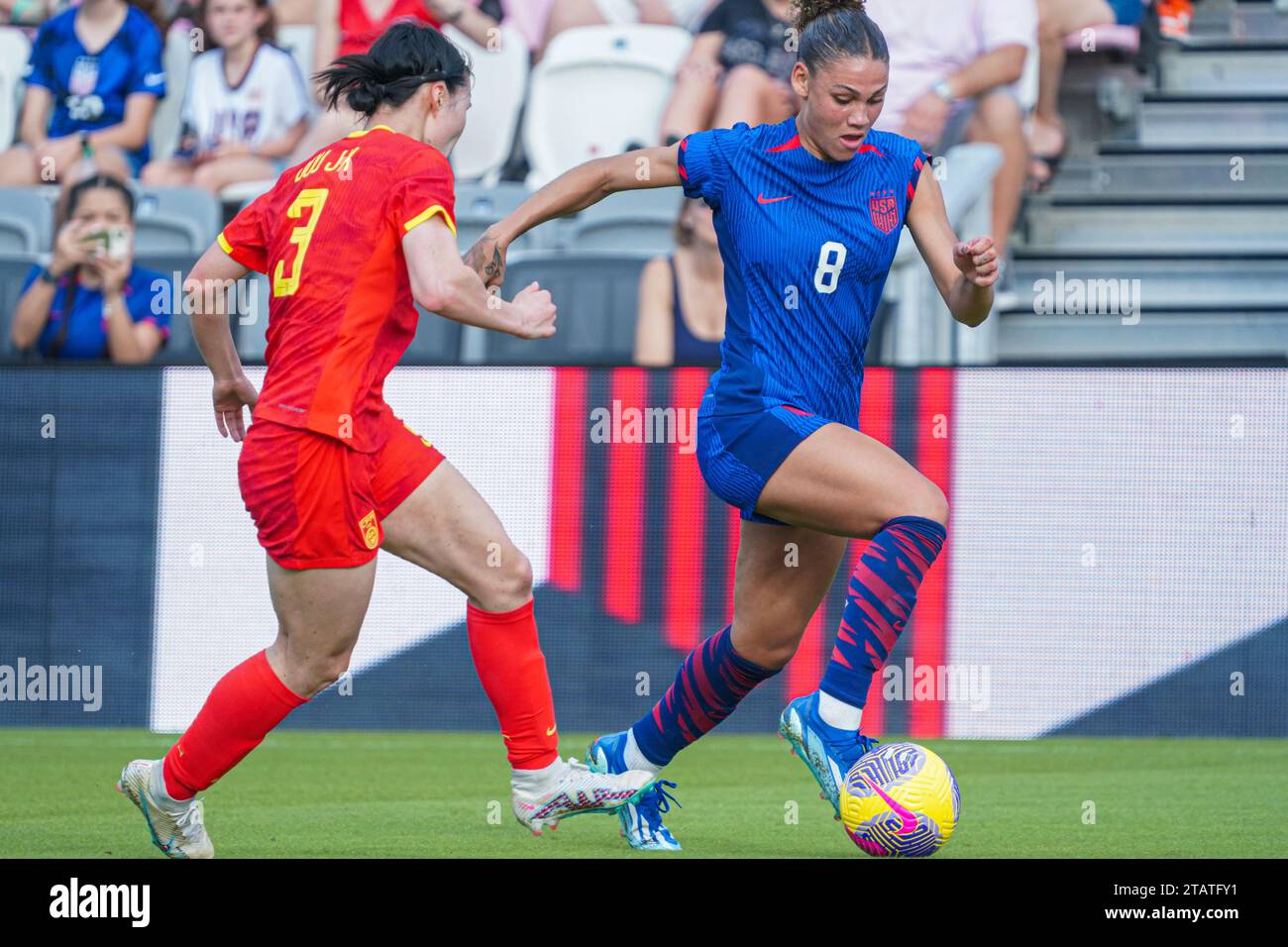 Fort Lauderdale, USA, December 2, 2023, U.S. National Women's Team ...