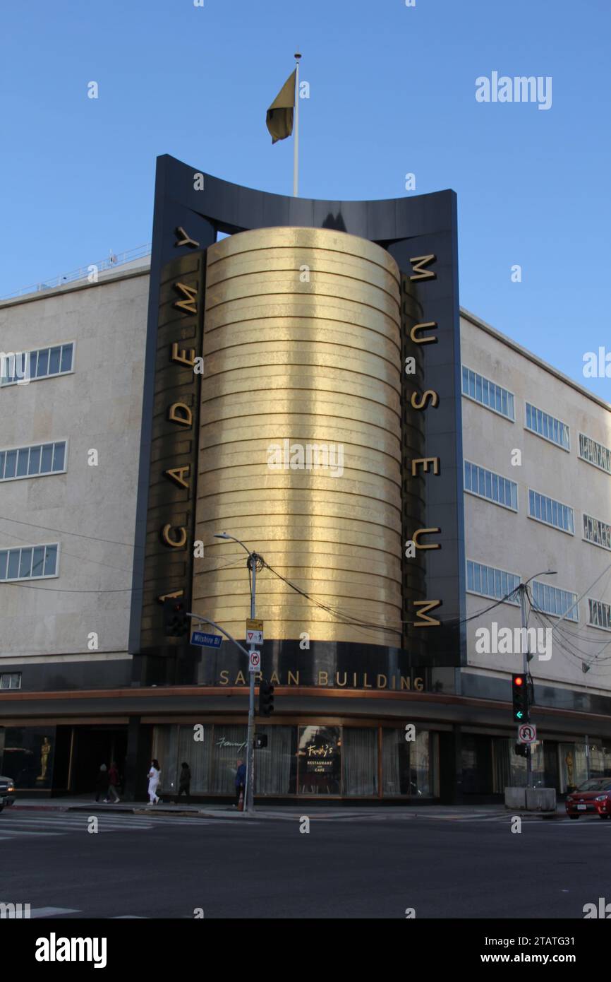 Academy Awards Museum Los Angeles Wilshire Boulevard Stock Photo - Alamy