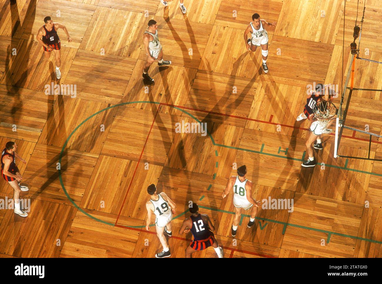 BOSTON, MA - DECEMBER 12: Jack Twyman #10 of the Rochester Royals gets ...