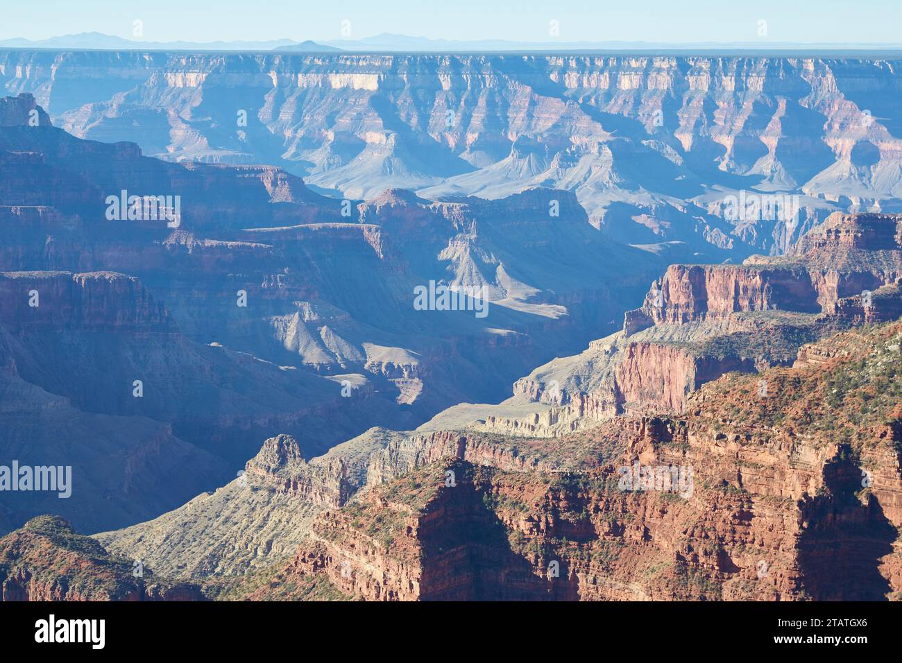 The stunning views of Bright Angel Point at the Grand Canyon North Rim ...