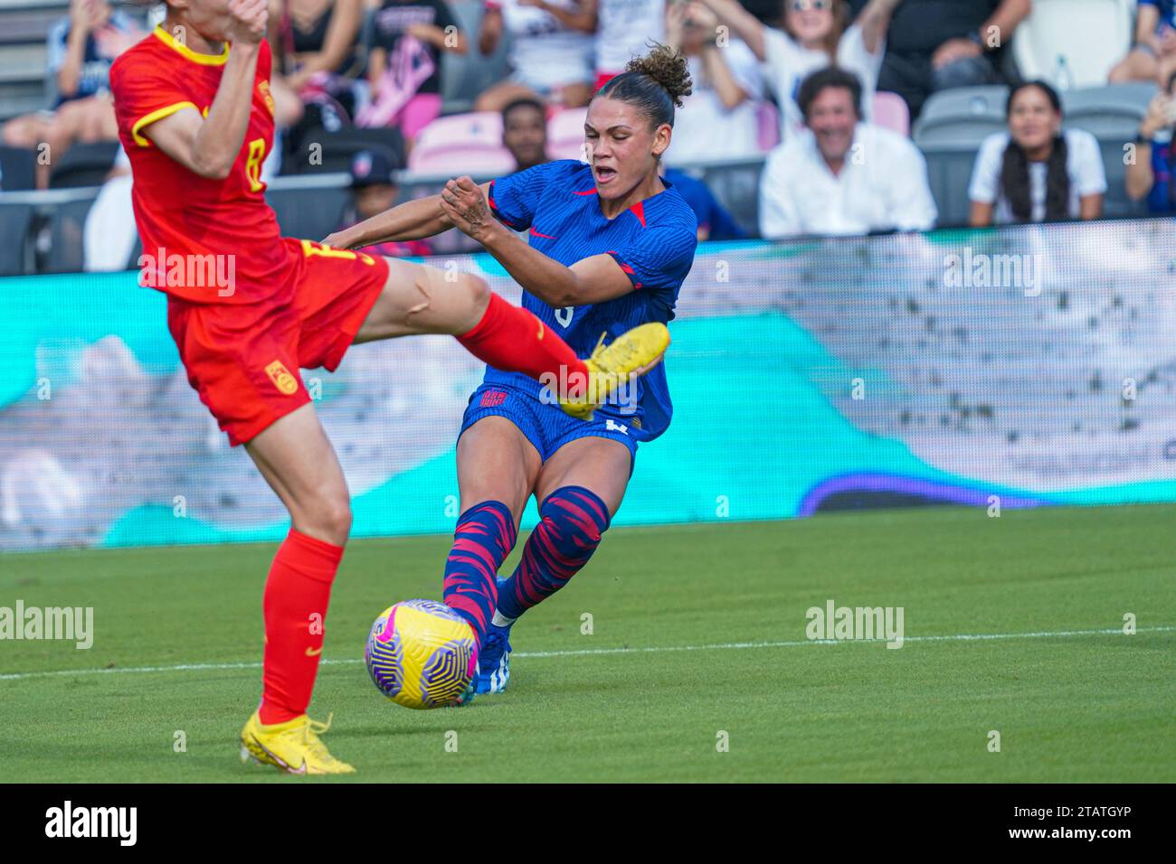 Fort Lauderdale, USA, December 2, 2023, U.S. National Women's Team ...