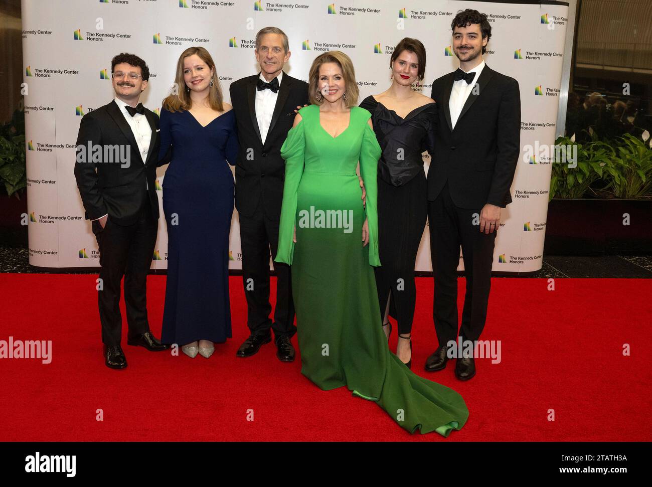 Renee Fleming and family arrive for the Medallion Ceremony honoring the ...