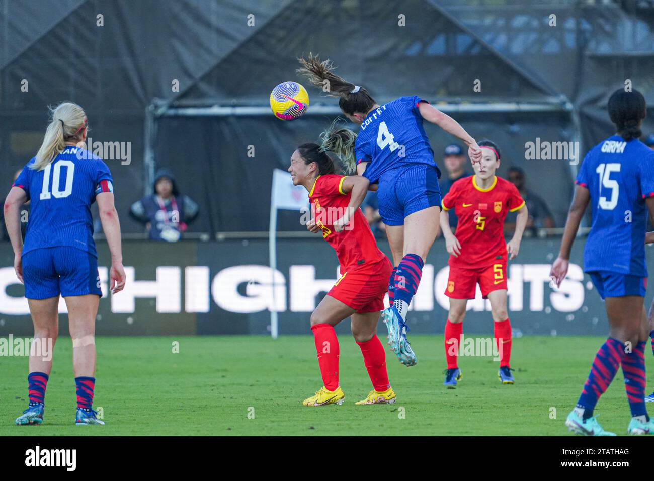 Fort Lauderdale, USA, December 2, 2023, U.S. National Women's Team ...