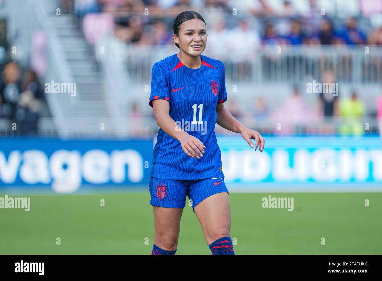 Fort Lauderdale, USA, December 2, 2023, U.S. National Women's Team ...