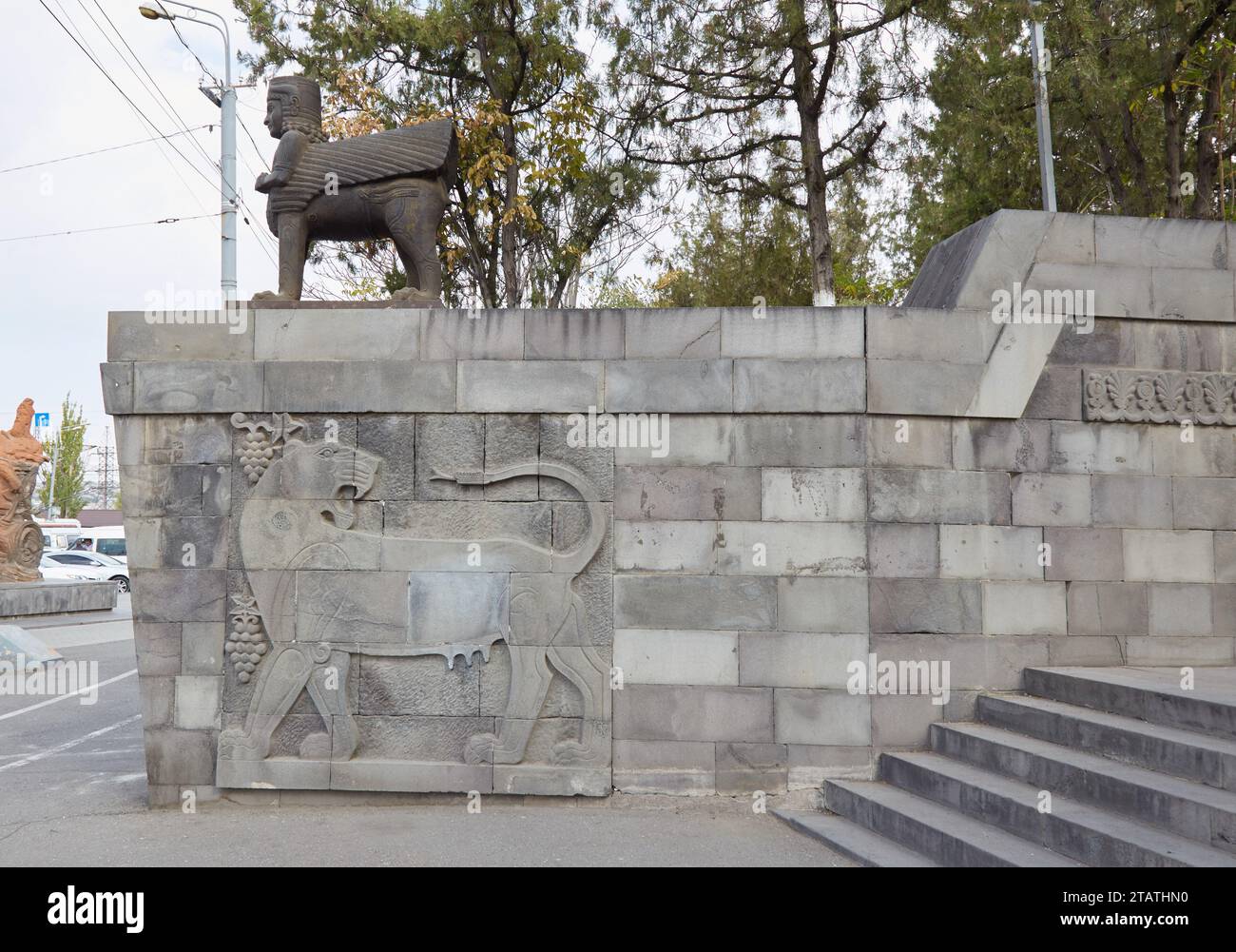 Erebuni Fortress in Yerevan, Aremenia, a former outpost of the Urartu ...