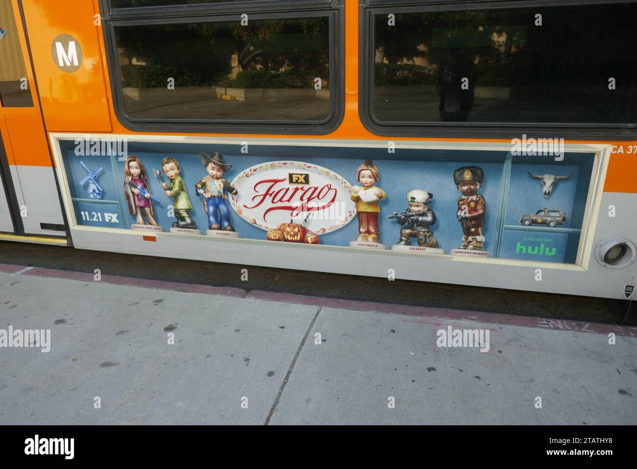 Los Angeles, California, USA 2nd December 2023 Fargo FX Bus on December ...