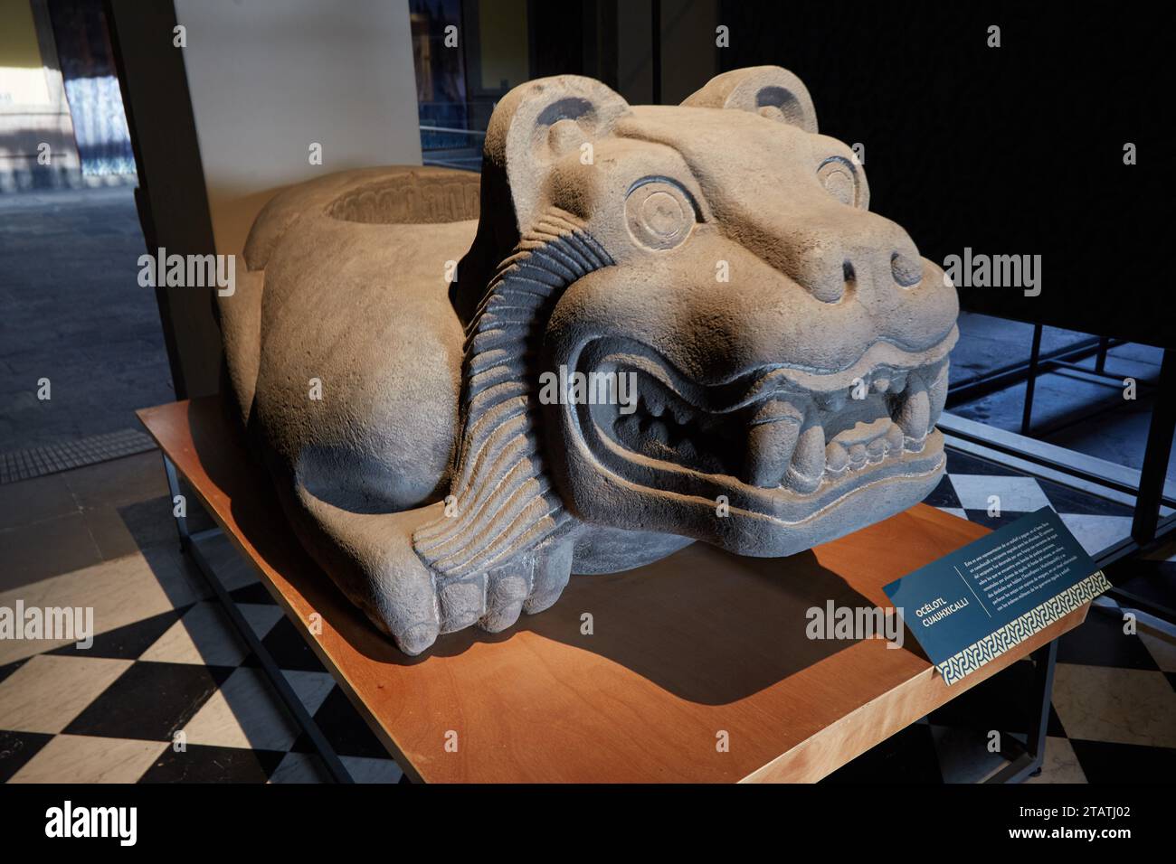 Palacio del Marques del Apatado in Mexico City, home to ancient Aztec ...