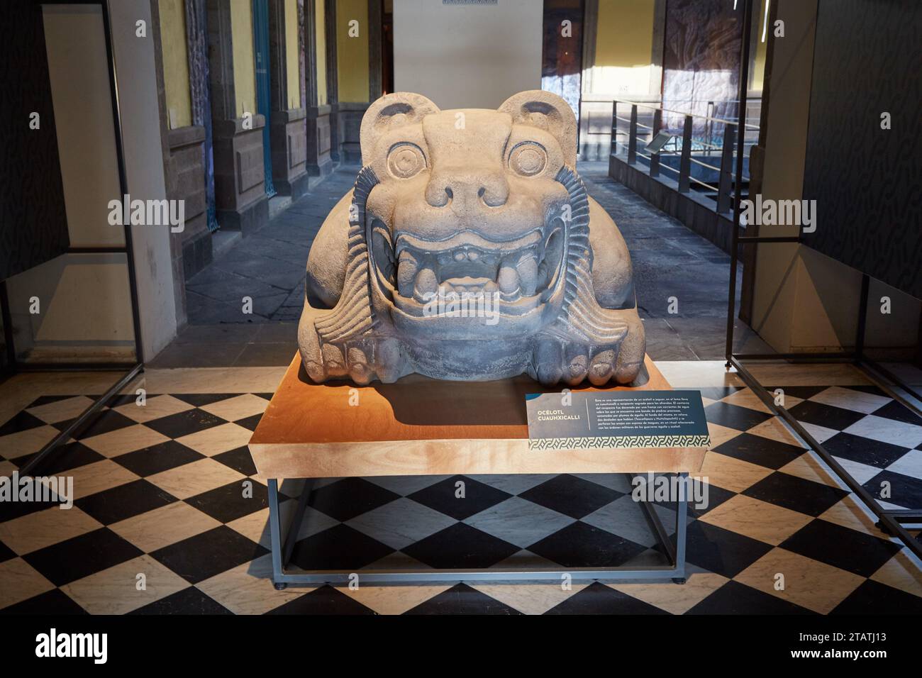 Palacio del Marques del Apatado in Mexico City, home to ancient Aztec ...
