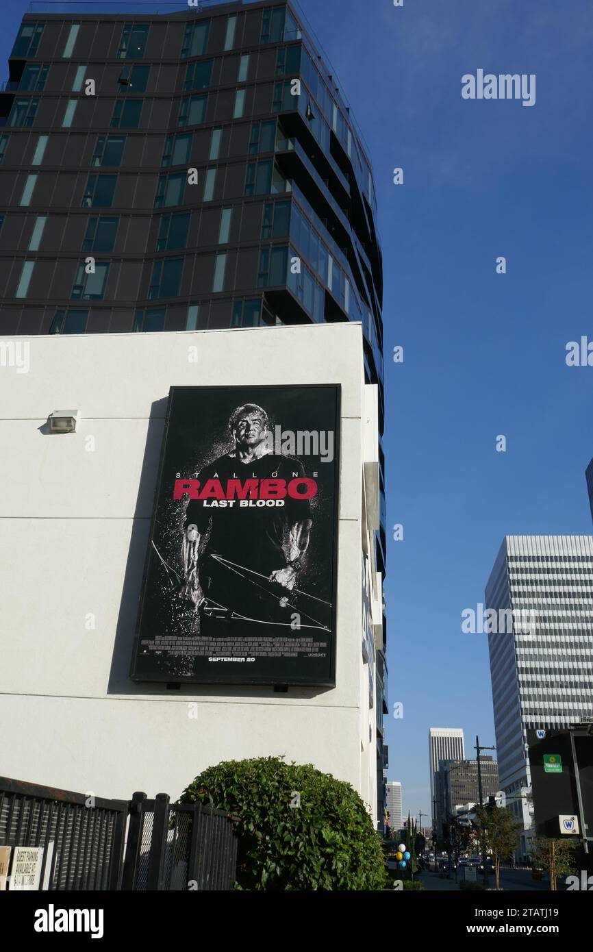 Los Angeles, California, USA 2nd December 2023 Rambo Last Blood ...