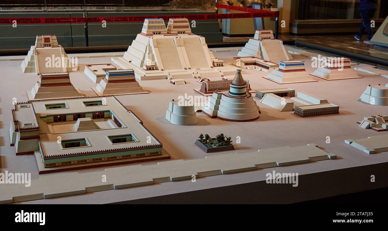 The ruins of Templo Mayor in Mexico City, once home to the most sacred ...